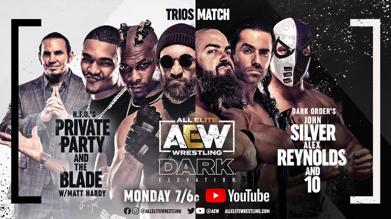 10 Matches Announced For AEW Dark: Elevation