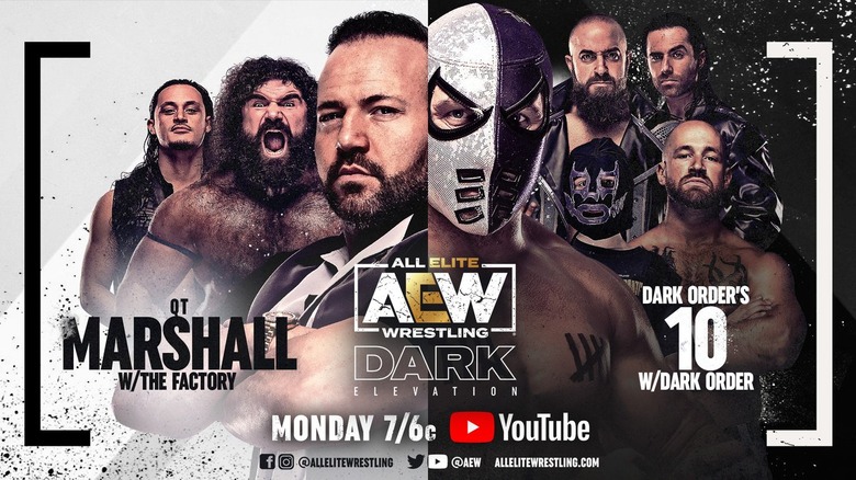 AEW Dark: Elevation Results: QT Marshall Vs. Dark Order's 10