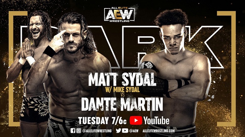 AEW Dark Results (6/8): Matt Sydal Vs. Dante Martin