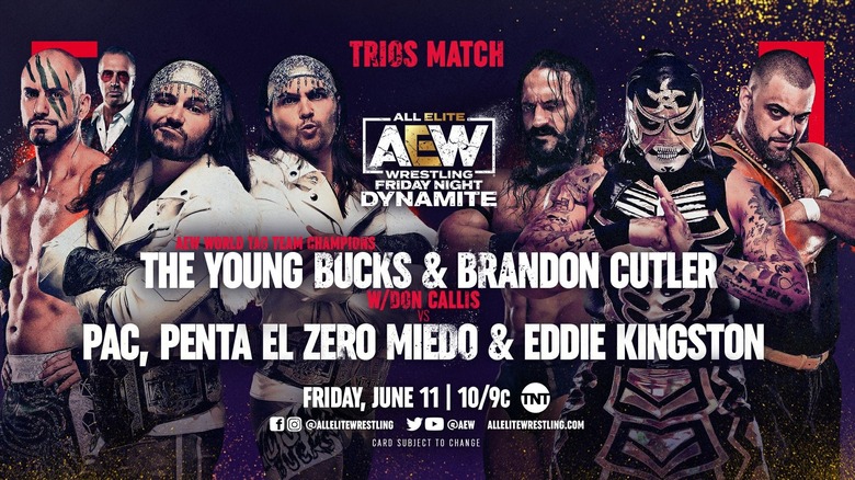 AEW Dynamite Preview: Big Trios Match, Miro Defends TNT Title