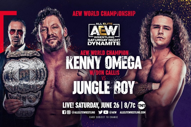 AEW Dynamite Preview: Kenny Omega Defends Against Jungle Boy