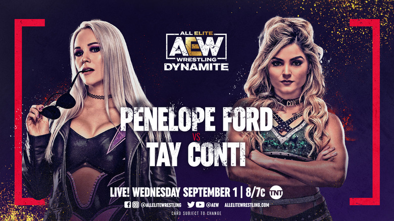AEW Dynamite Preview: The Elite In Action, Tay Conti Vs. Penelope Ford AEW Dynamite Preview: The Elite In Action, Tay Conti Vs. Penelope Ford