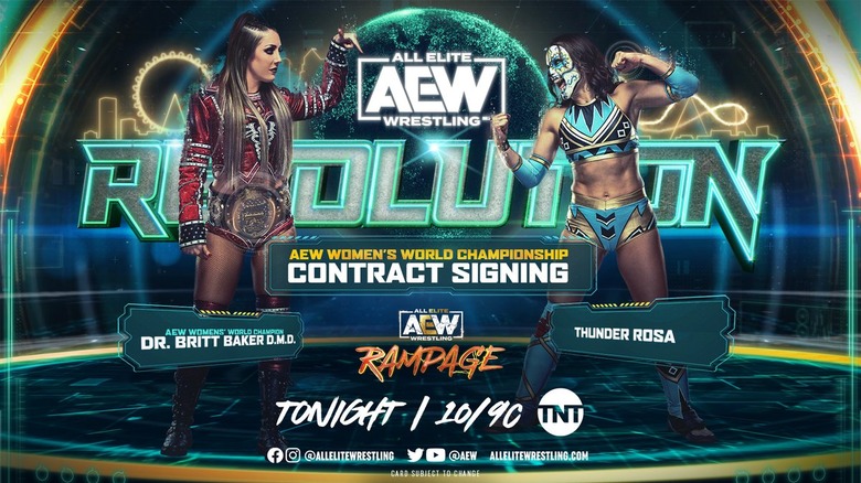 AEW Rampage Preview For Tonight: Hook, Title Match, Revolution Contract Signing, More