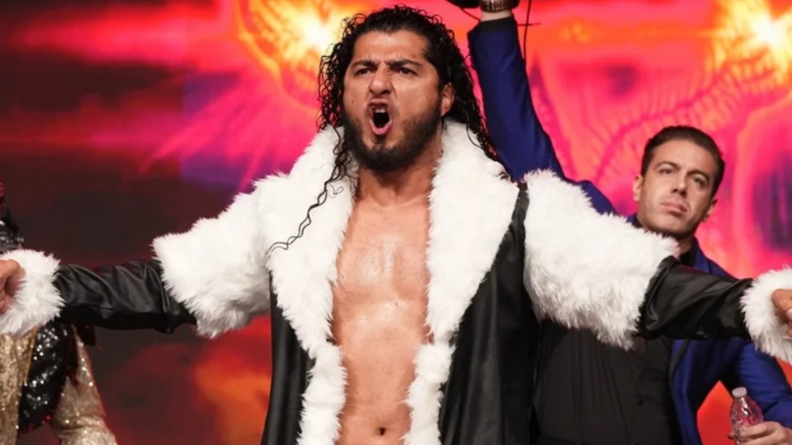 AEW Star Rush Posts Photo Of Himself Beneath Fox Sports Logo Amidst ...