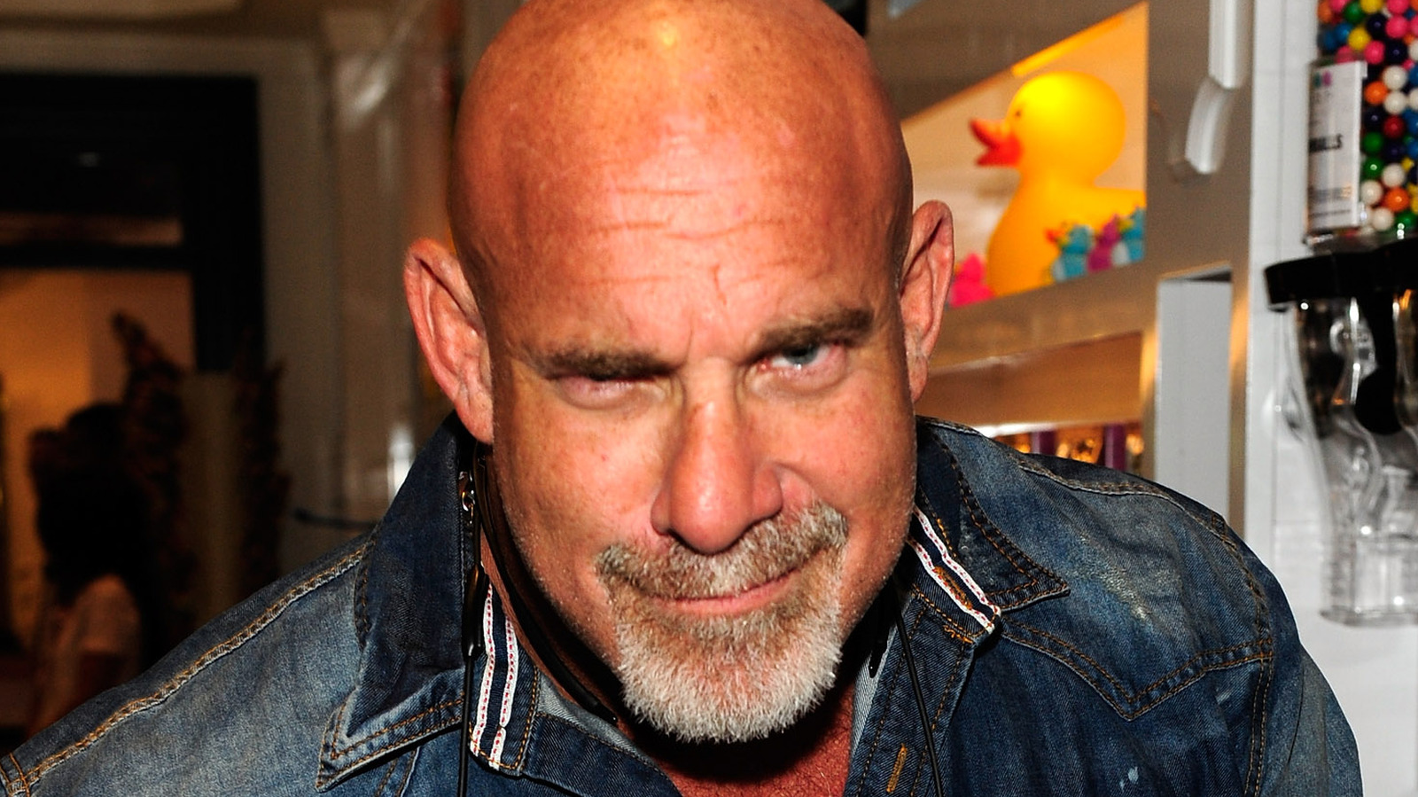 AEW Star Says Goldberg Has 'Panic Attack' When Given Microphone AEW Star Says Goldberg Has 'Panic Attack' When Given Microphone