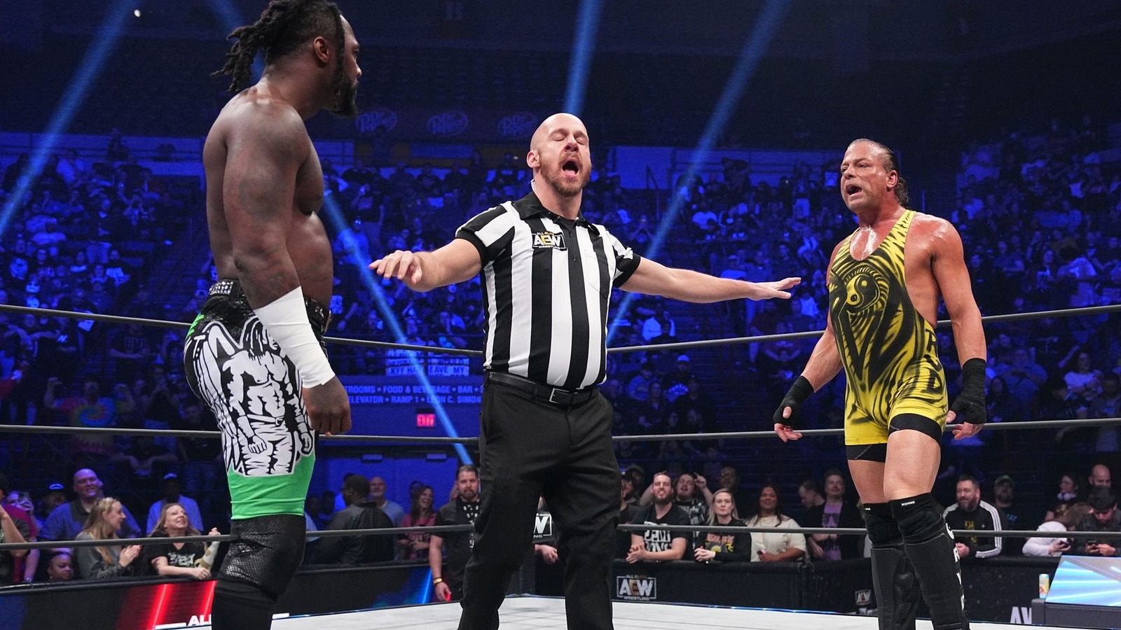 AEW Star Swerve Strickland Looks Back On Mixing It Up With Rob Van Dam