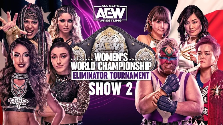 AEW Women's Title Eliminator Tournament Results: Nyla Rose Vs. Tay Conti