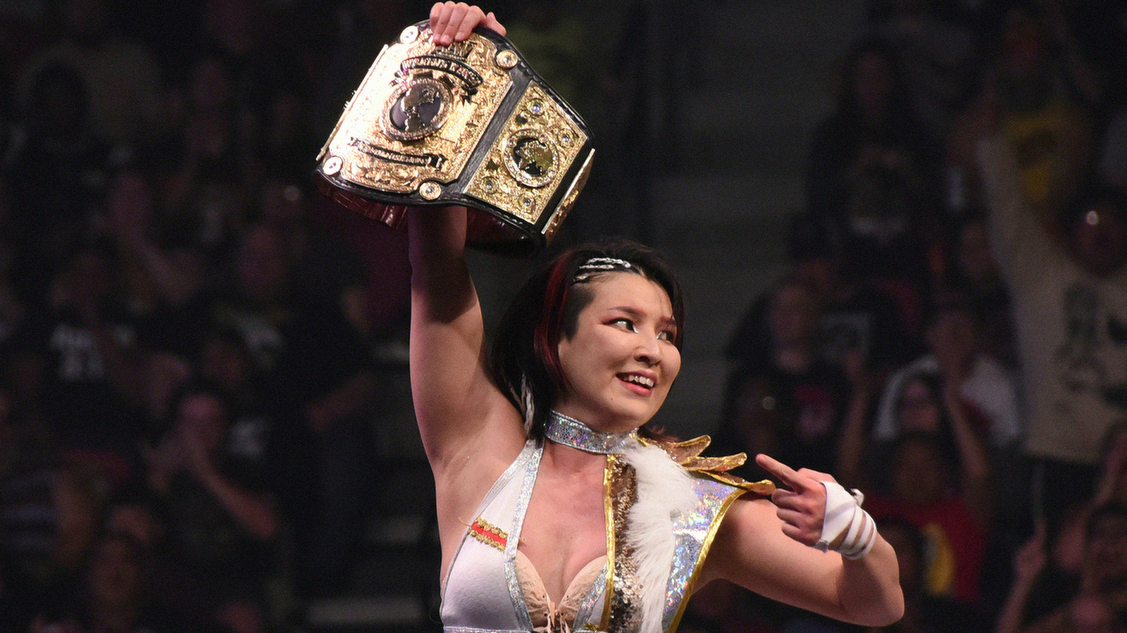 AEW Women's World Champion Hikaru Shida Wins The Fright Night Fight On Collision