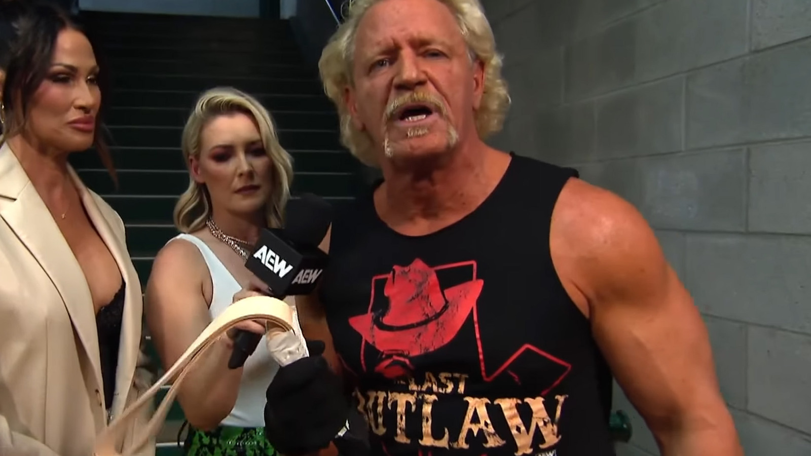 AEW's Jeff Jarrett Discusses Build To Adam Page Strap Match On Grand Slam