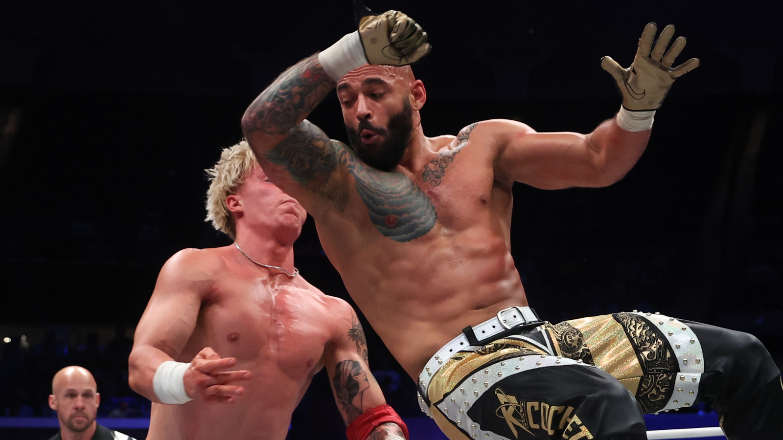 AEW's Ricochet Surprises Konosuke Takeshita At MLPW Forged In Excellence