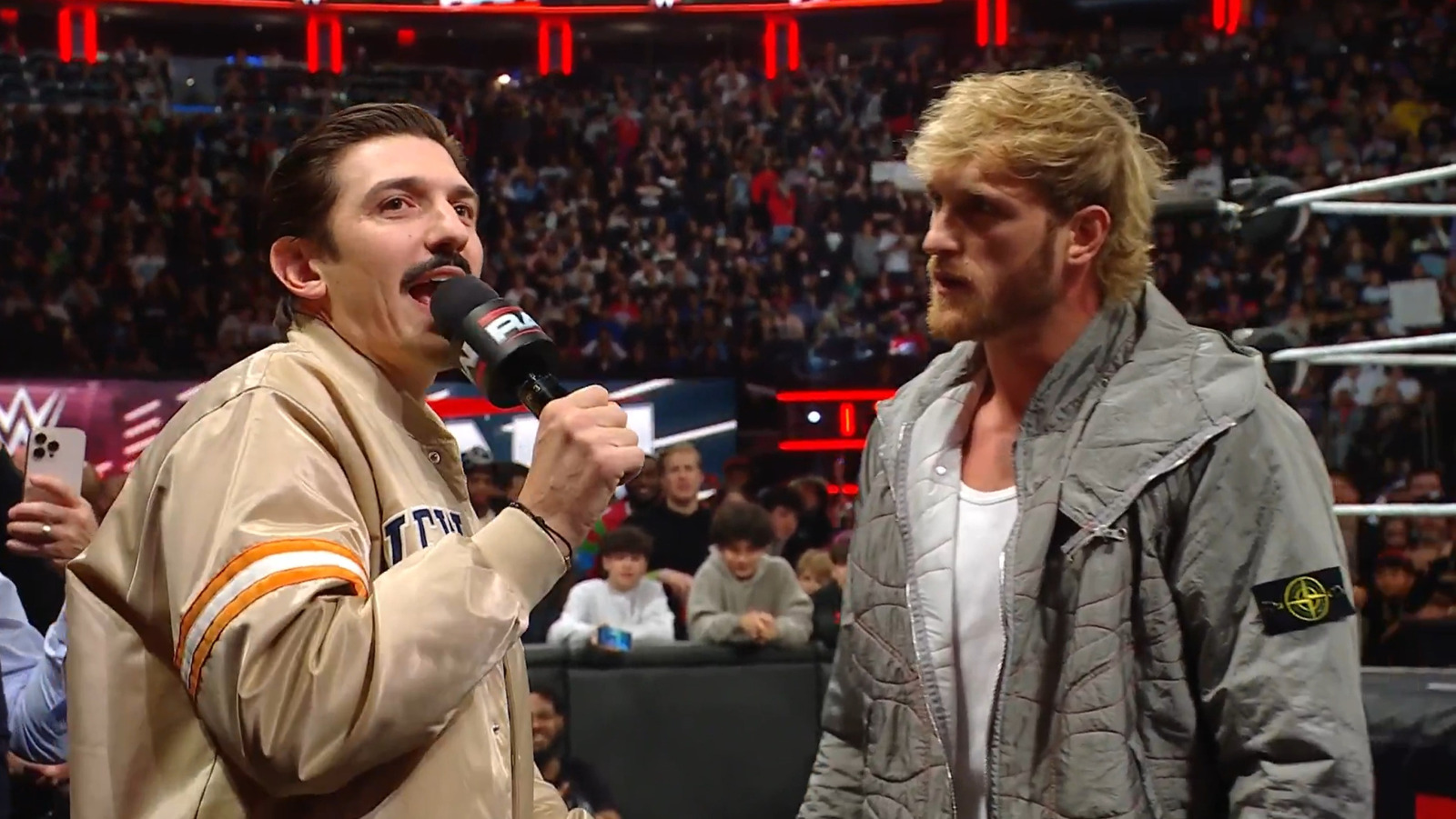 AJ Styles Saves Andrew Schulz From Logan Paul On WWE Raw At Madison ...