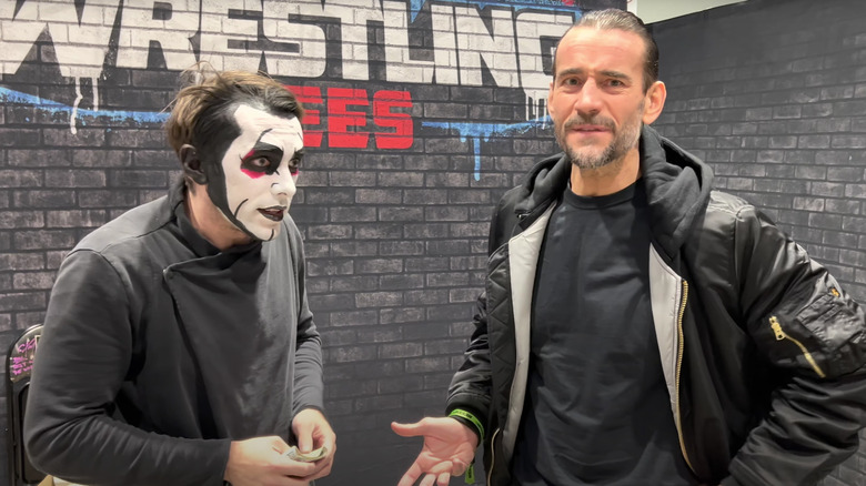 An Injured Danhausen Volunteers To Face CM Punk At AEW's 'Foreboding Door' An Injured Danhausen Volunteers To Face CM Punk At AEW's 'Foreboding Door'