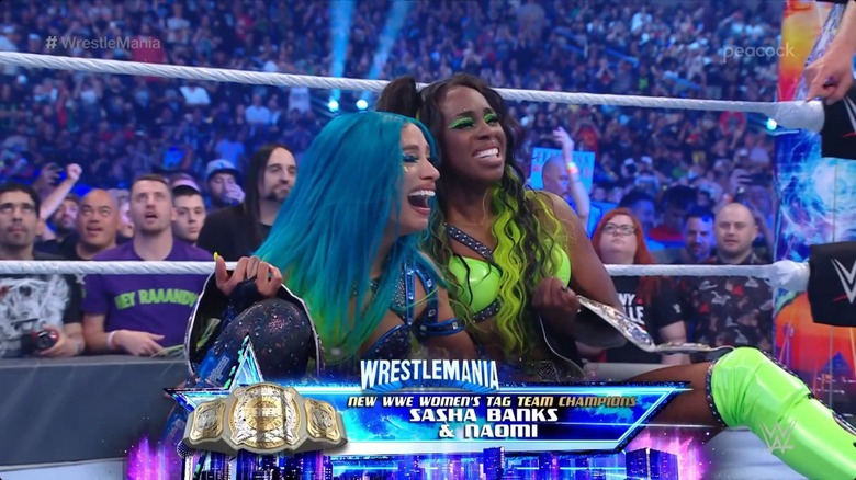 Are Naomi And Sasha Banks Backstage For WWE SmackDown?