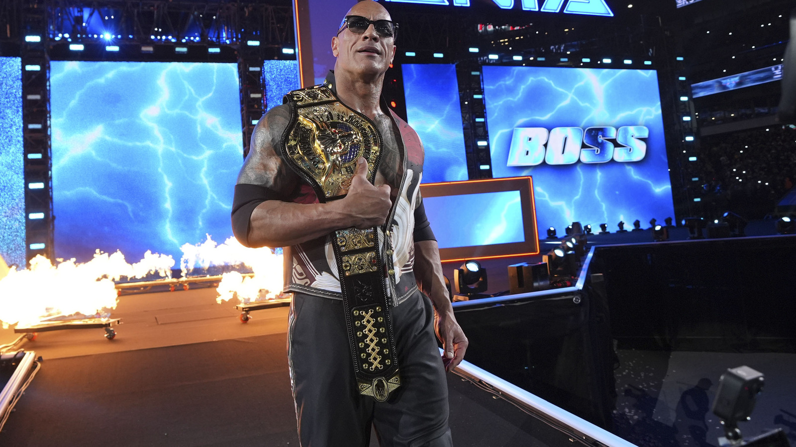 Backstage News On The Rock's Next WWE Appearance, Why Tag Match Main Evented Bad Blood