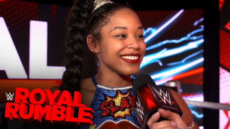 Bianca Belair Talks Wwe Locker Room Cheering Her Royal Rumble Win