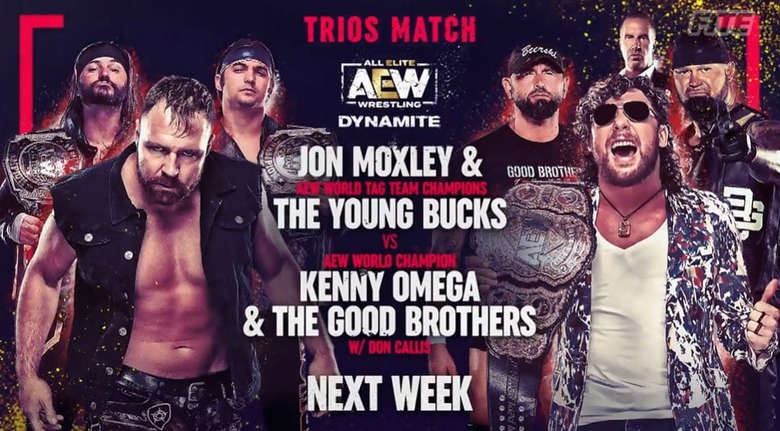 Big Trios Match Announced For Next Week's AEW Dynamite
