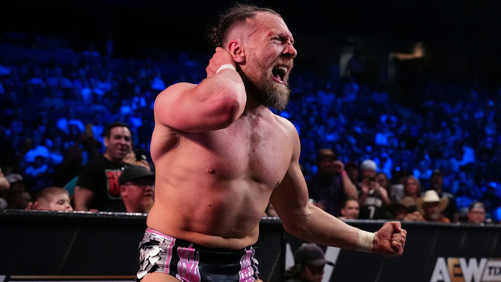 Bryan Danielson Wins AEW World Title, Celebrates With His Family At All ...