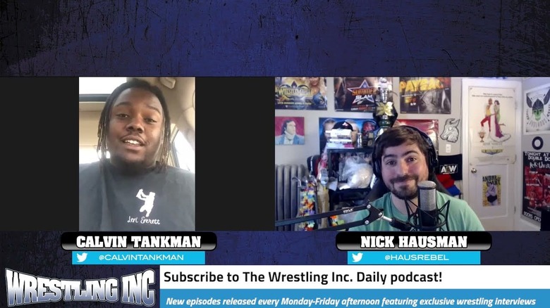 Calvin Tankman Talks Big Men Moving Like Cruiserweights