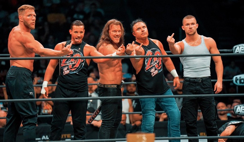 Chris Jericho Files To Trademark names For New AEW Stable