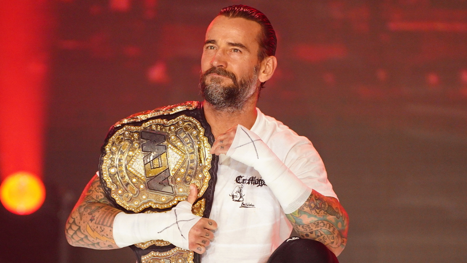 CM Punk Advertised For New AEW Collision Date CM Punk Advertised For New AEW Collision Date