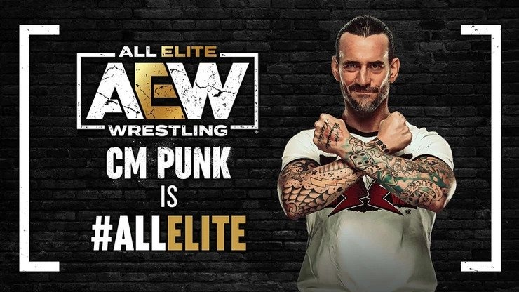 CM Punk AEW Contract News, AEW Says Punk Is Officially All Elite, Punk Merchandise