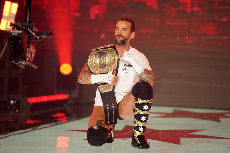 CM Punk Confronted MJF Off-Air Following AEW Dynamite Promo CM Punk Confronted MJF Off-Air Following AEW Dynamite Promo