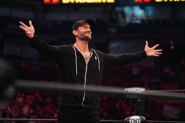CM Punk On Why There Likely Will Be No Stage Dives During Tonight's AEW ...