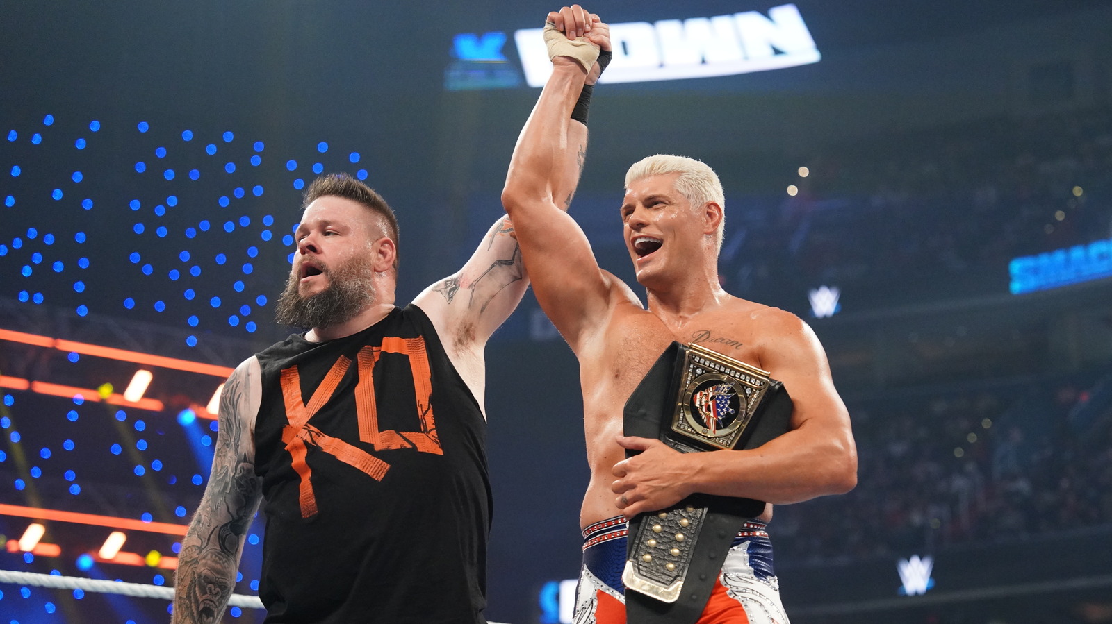 Cody Rhodes Retains Undisputed WWE Title, Hugs It Out With Kevin Owens At Bash In Berlin