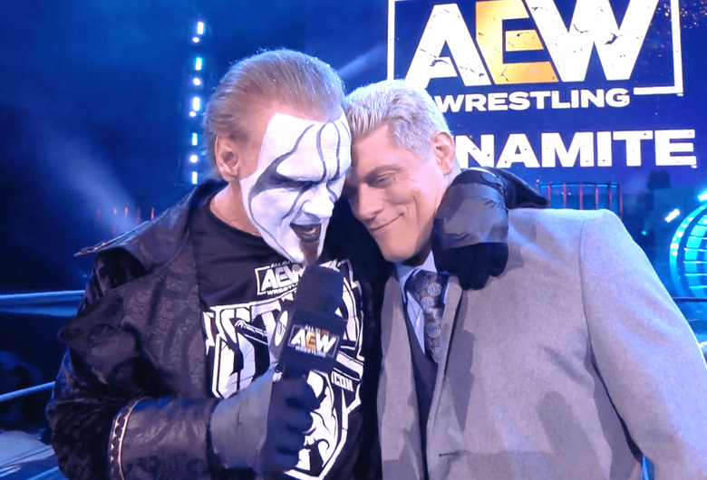 Cody Rhodes Wants Aew Match Against Sting