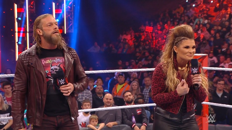 Edge Attends FTR Vs. Rock N' Roll Express Match