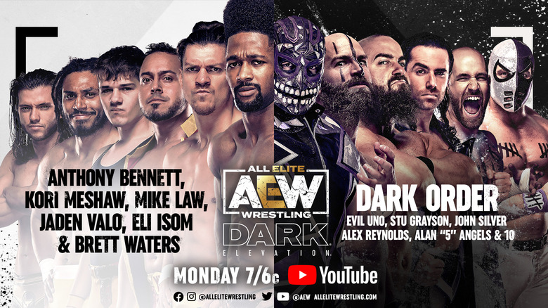 Eight Matches Announced For AEW Dark: Elevation
