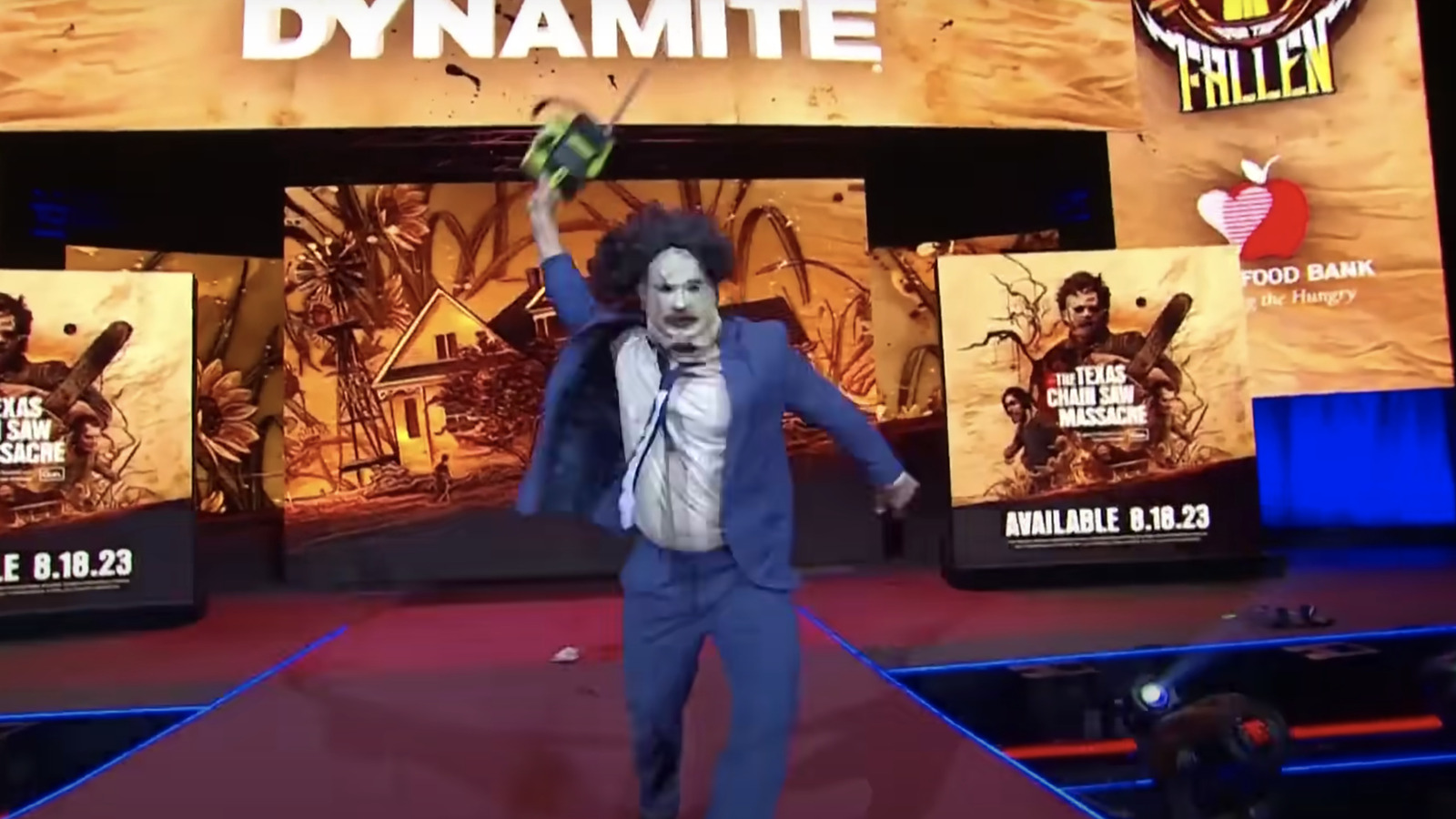 Former AEW Star Jokes That He Played Leatherface In Texas Chainsaw ...