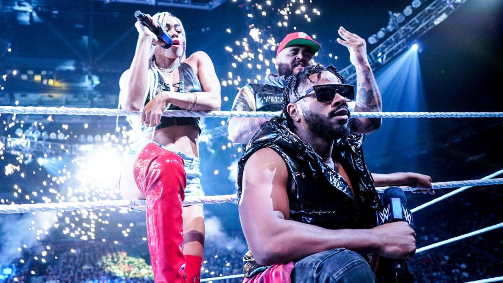 Former WWE Star AJ Francis Explains That Hit Row Was Real - And That ...