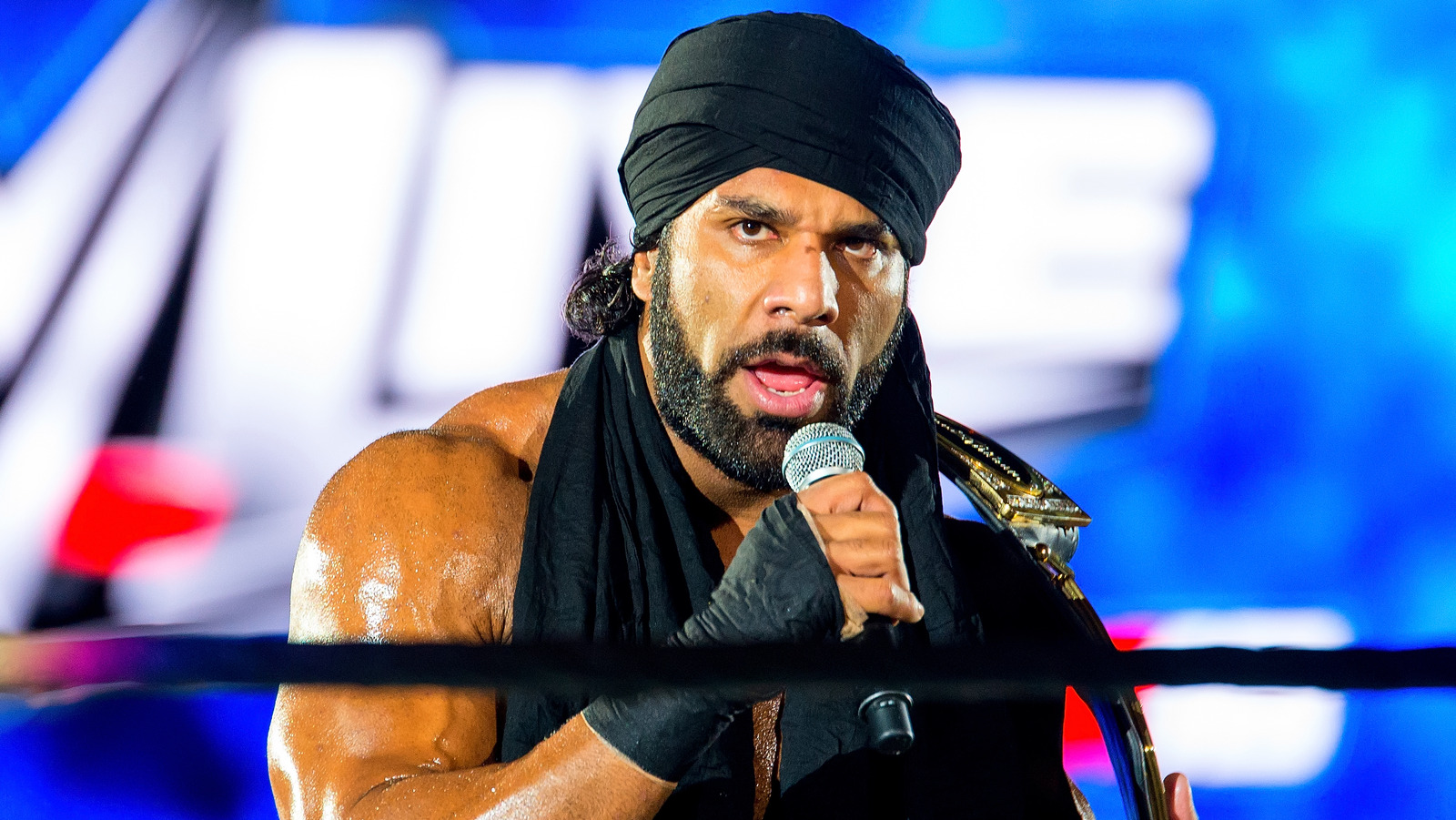 Former WWE Star Jinder Mahal Found Out About His World Title Win At ...