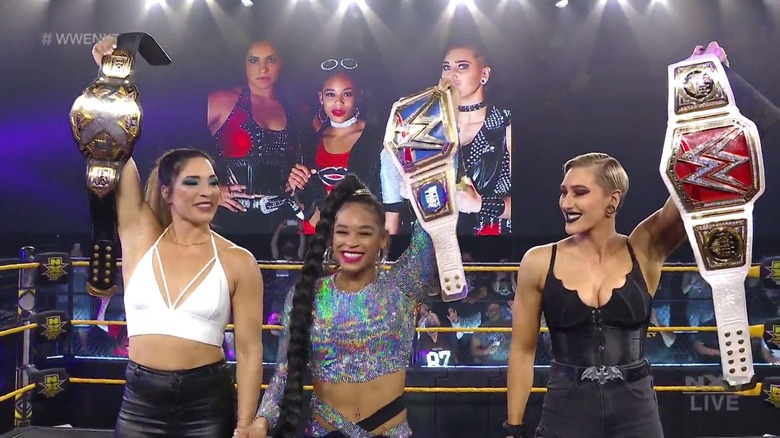 Franky Monet Debuts On WWE NXT, Bianca Belair Reunites With Rhea Ripley ...