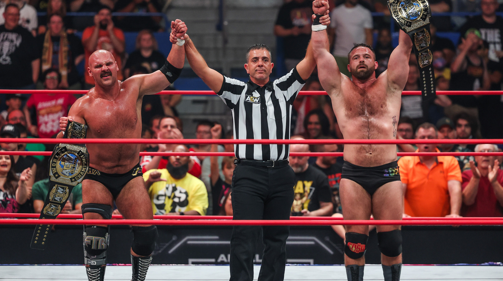 FTR Hypes Up AEW All In Match Against Young Bucks, Talks Tension ...