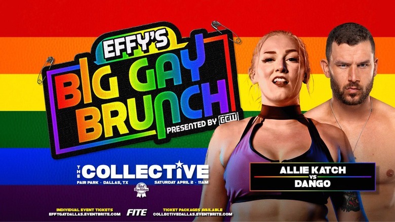 GCW EFFY's Big Gay Brunch 2022 Results (04/02) – Allie Katch/Dango ...