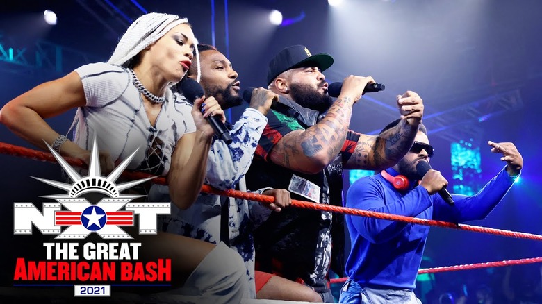 Hit Row Hosts Championship Cypher At The NXT Great American Bash