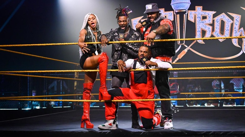 "Hit Row Records" Stable Arrives In WWE NXT