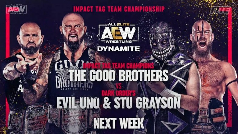 Impact Tag Title Match Set For Next Week's AEW Dynamite
