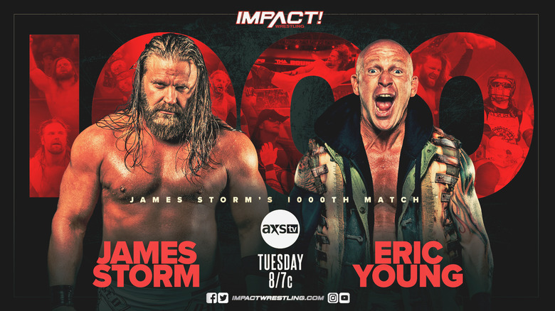 Impact Wrestling Preview 3 30 James Storm To Wrestle 1 000th Match
