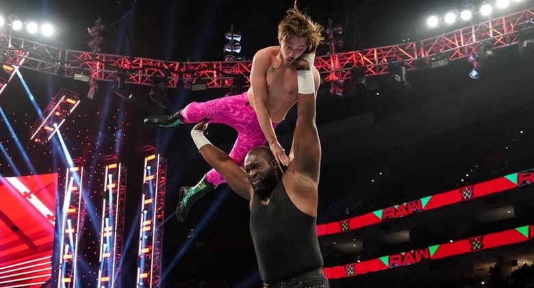 Indie Wrestler Squashed By Omos On WWE RAW, Omos Set For Next Week's RAW