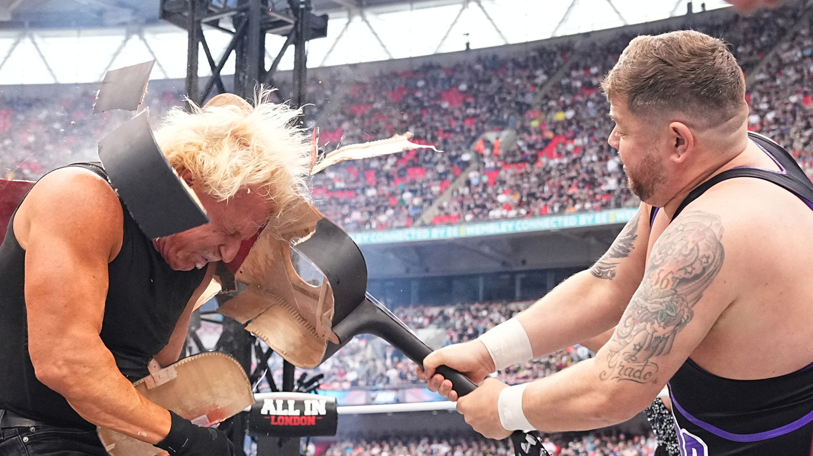 Jeff Jarrett Praises 'Attention-Seeking' Buffoon Grado After AEW All In ... Jeff Jarrett Praises 'Attention-Seeking' Buffoon Grado After AEW All In ...