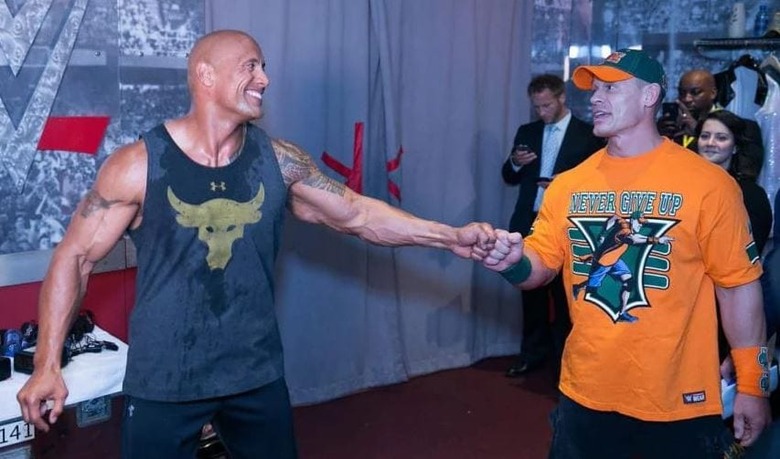 John Cena Really Hopes The Rock Returns To Wwe