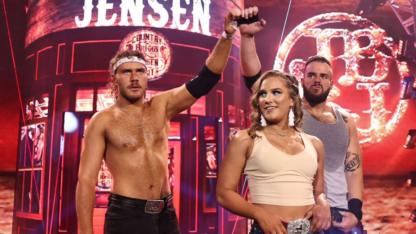 Josh Briggs, Brooks Jensen & Fallon Henley Dissolve Trio On WWE NXT
