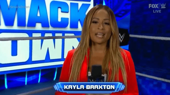 Kayla Braxton Responds To Fans Saying She Wore Too Much Makeup On SmackDown