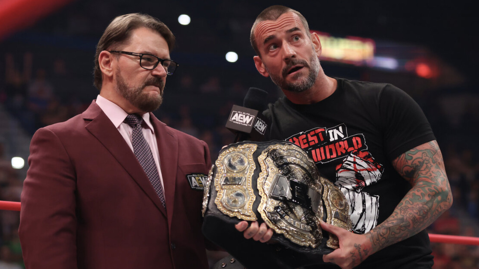 Kevin Nash Weighs In On CM Punk's Spray-Painted Real AEW World Title