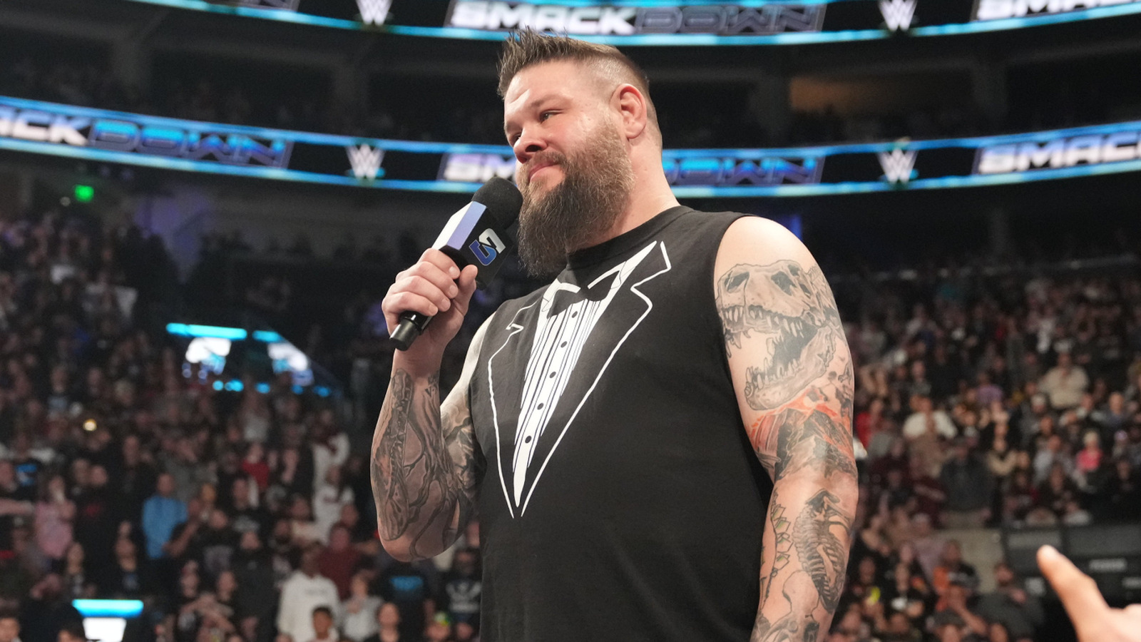 Kevin Owens Gets Physical With Triple H, Tries To Leave WWE SNME With 'Winged Eagle'