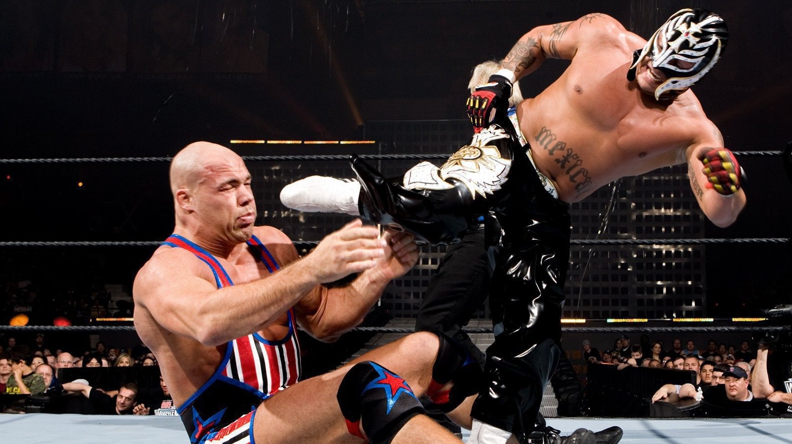 Kurt Angle Recalls Infamous Promo With Fellow WWE Hall Of Famer Rey ... Kurt Angle Recalls Infamous Promo With Fellow WWE Hall Of Famer Rey ...