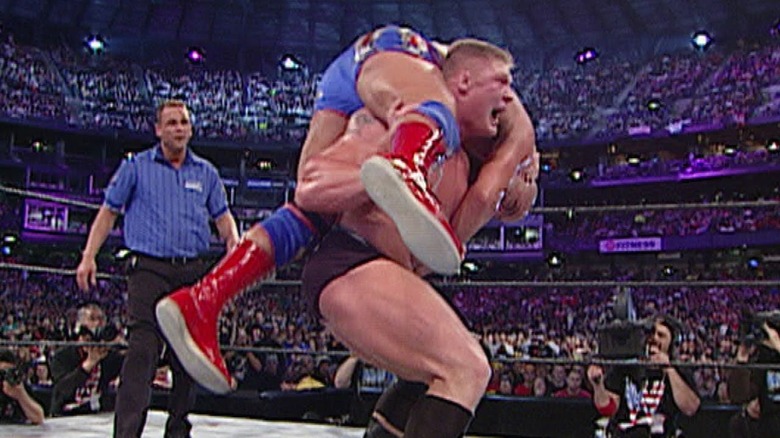 Kurt Angle Reveals Chris Benoit Nearly Replaced Him Against Brock ...